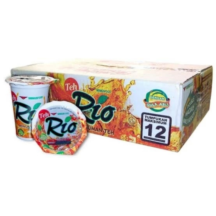 Jual TEH RIO 1 DUS ISI 24 CUP | Shopee Indonesia