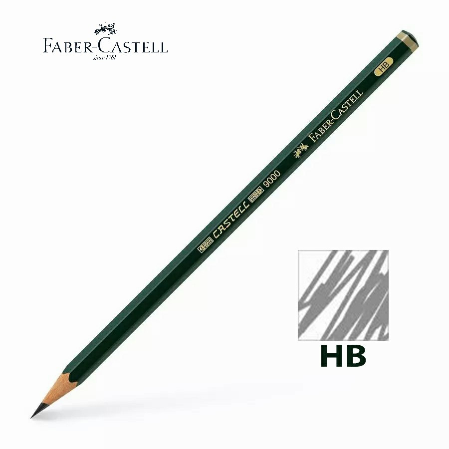 Jual PENSIL / PENCIL HB 9000 FABER CASTELL / PENSIL HB 9000 FABER ...