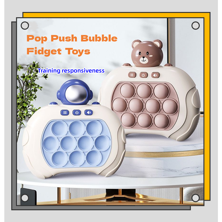 Jual Pop It Push Bubble Game Eletronico Fidget Toys Handheld Console ...