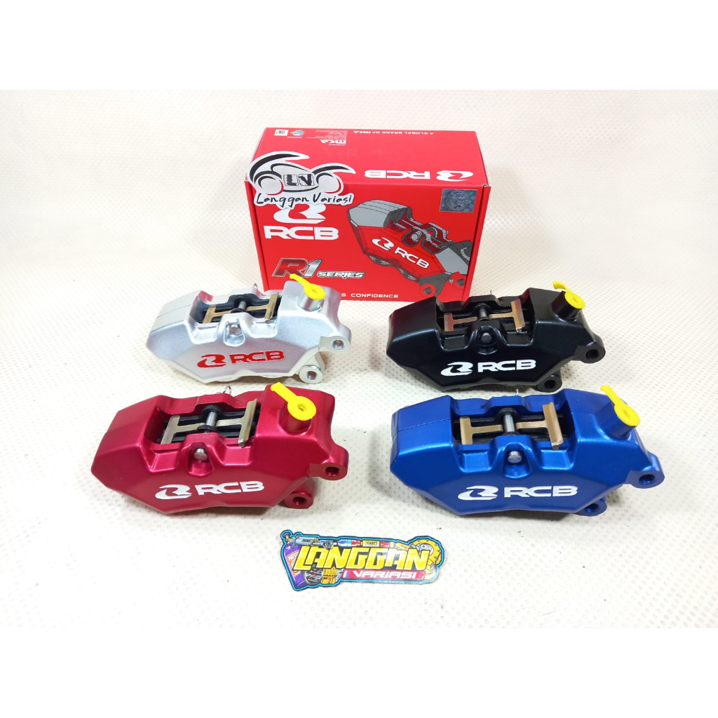 Jual Kaliper Rem Caliper Universal Racing Boy RCB R1 Series 4P 4 Piston ...