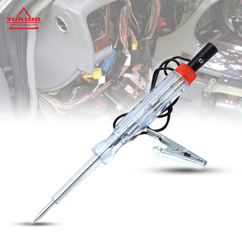 Jual Tespen Arus Aki Tes Pen DC 6V 12V 24V Test Pen Testpen Arus Kabel ...