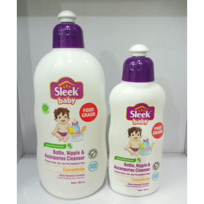 Jual Sleek baby Bottle, Nipple & Accessories Cleanser | Shopee Indonesia