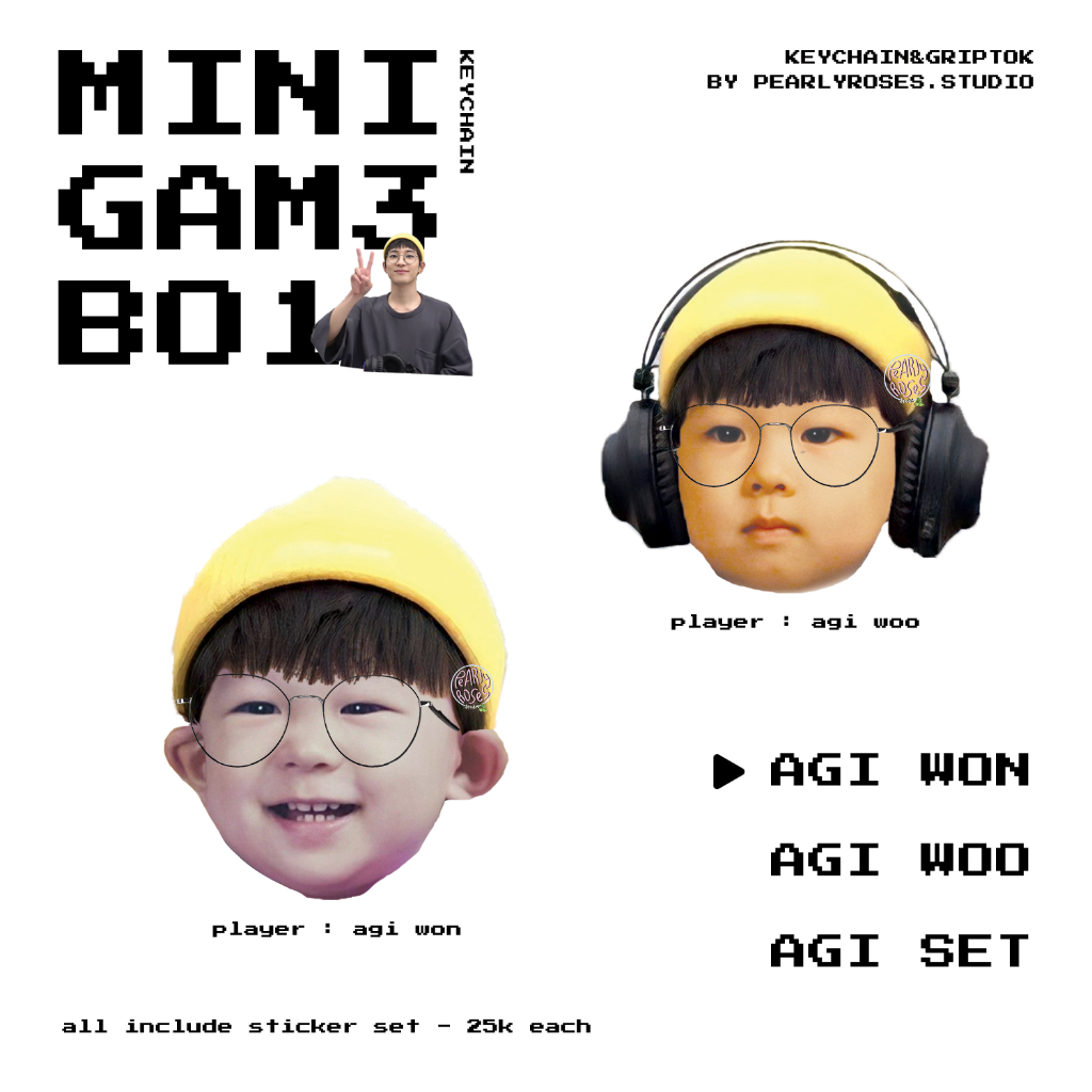 Jual [ready Stock] Wonwoo Mini Gam3bo1 Keychain And Griptok By