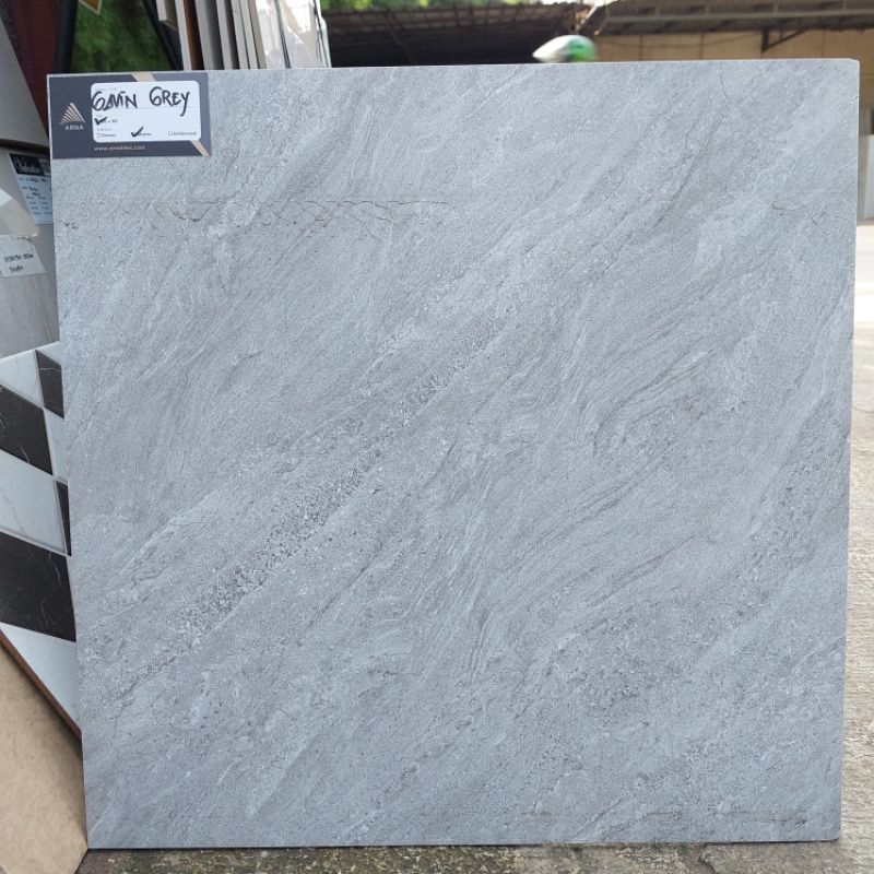 Jual GRANIT ARNA GAVIN GREY MATT HALUS 60X60 KW1 | Shopee Indonesia