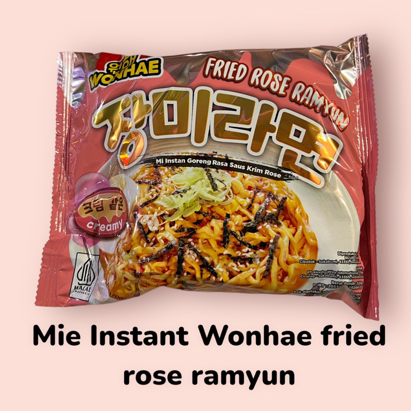 Jual Mie instant Korea Wonhae (fried rose ramyun) | Shopee Indonesia