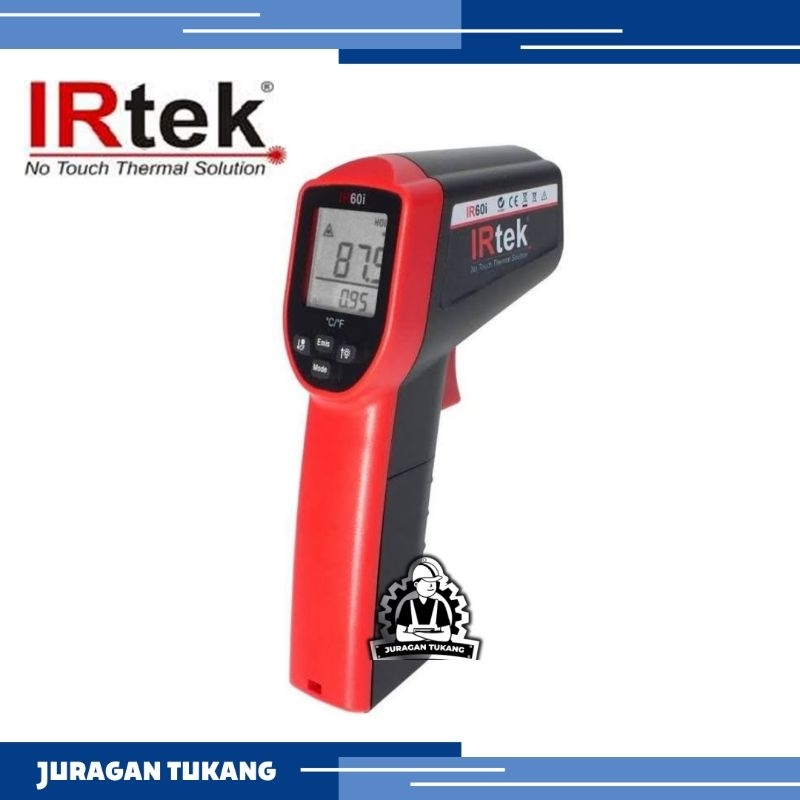 Jual Irtek IR60i Digital Infrared Thermometer Alat Pengukur Suhu Irtek ...