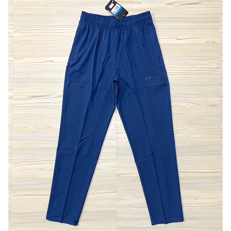 Jual CELANA PANJANG TERUSAN NIKE TRAINING MICRO PREMIUM BIRU HITAM ABU ...