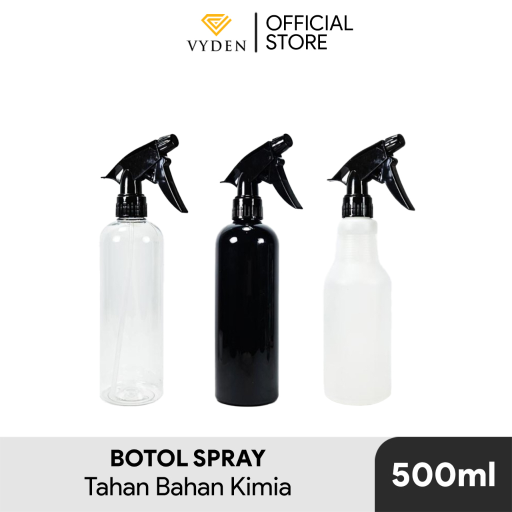 Jual VYDEN Botol Spray 500ml Tahan Kimia Semprotan Stream Poles Mobil ...