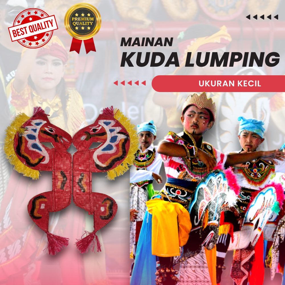 Jual harga grosir murah mainan kuda lumping ukuran kecil untuk anak ...