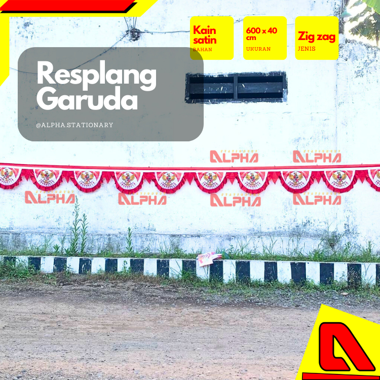 Jual DEKORASI HUT RI RESPLANG GARUDA MERAH PUTIH | Shopee Indonesia