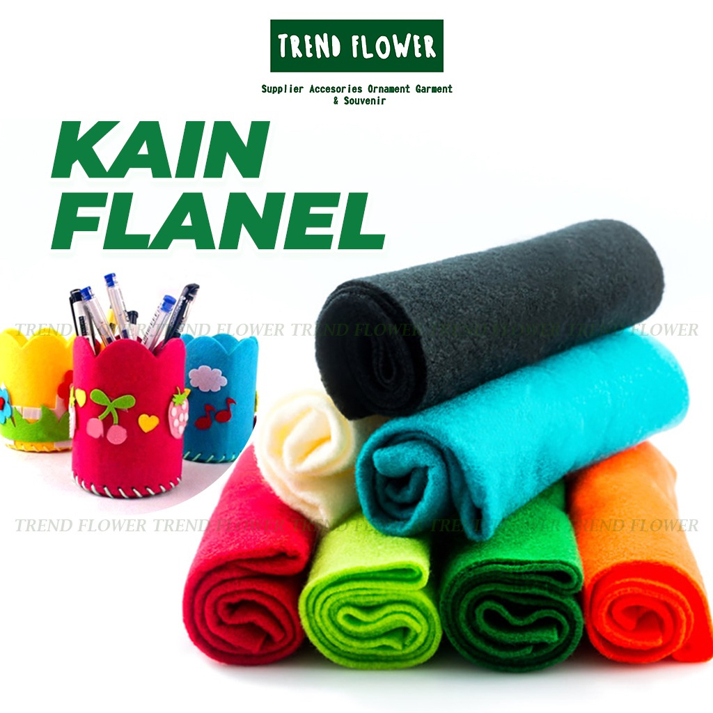 Jual Kain Flanel Hiasan Backdrop Aksesoris Prakarya Seni Tempel ...