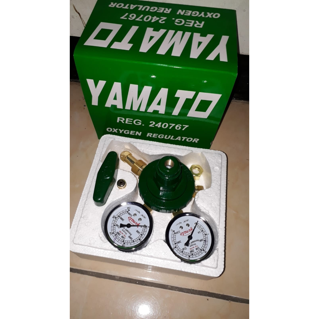Jual Regulator Oksigen Oxygen YAMATO OR-05 Regulator Las Oxygen YAMATO OR 05 | Shopee Indonesia