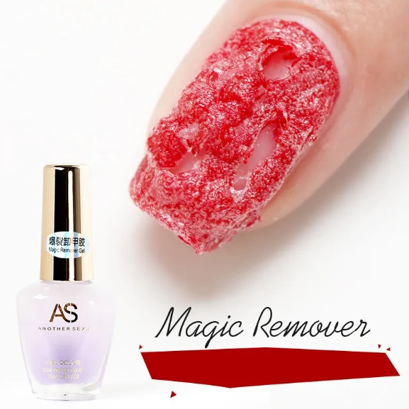 Jual AS MAGIC REMOVER NAIL GEL POLISH REMOVER PEMBERSIH KUTEK GEL 15ML ...