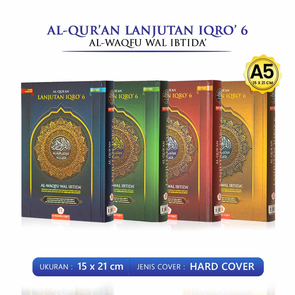 Jual Alquran Kecil Lanjutan Iqro 6 Ukuran A5 HC Al quran Cordoba ...