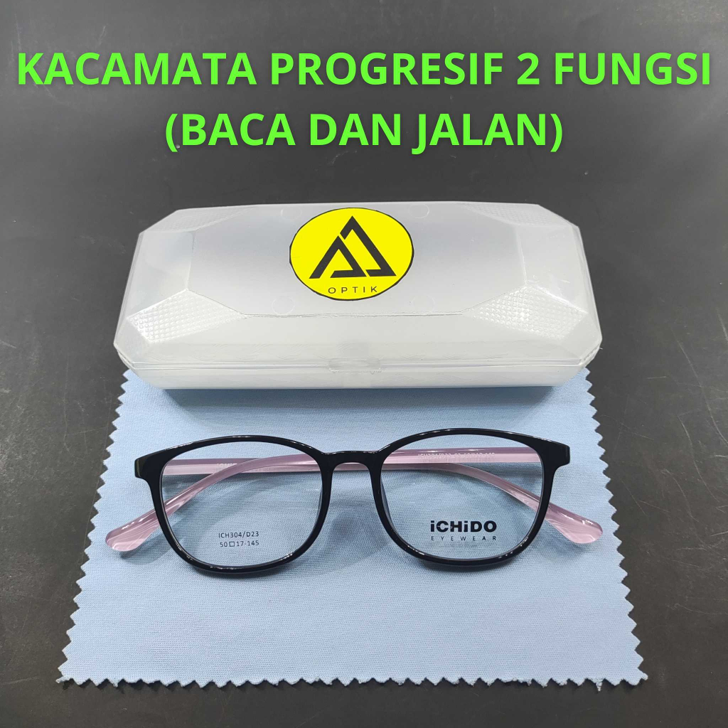 Jual Kacamata Progresif Dua Fungsi Baca Dan Jalan | Shopee Indonesia