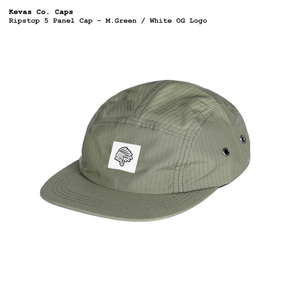 Jual Kevas Ripstop 5 Panel Cap - Green w/ White OG Logo | Shopee Indonesia