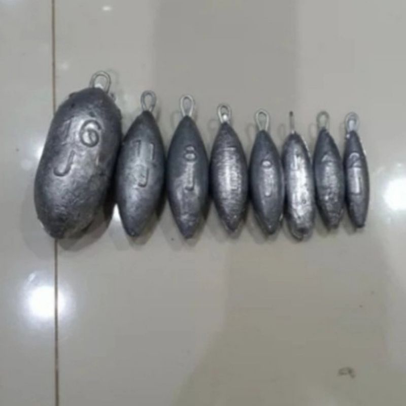 Jual timah jantung timah pancing roket satuan eceran | Shopee Indonesia