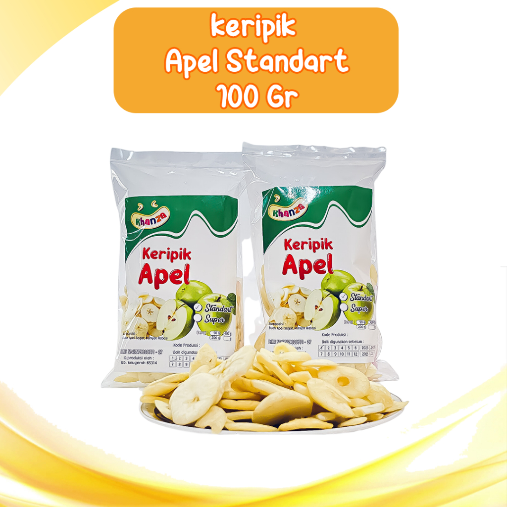 Jual Kripik Apel STANDARD TRANSPARAN 100 Gr Khas Kota Wisata Batu ...