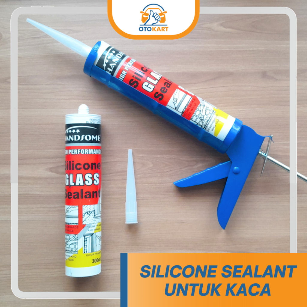Jual Sealant Kaca Silikon / Sealant Anti Bocor / Lem Kaca Anti Bocor 300ml | Shopee Indonesia
