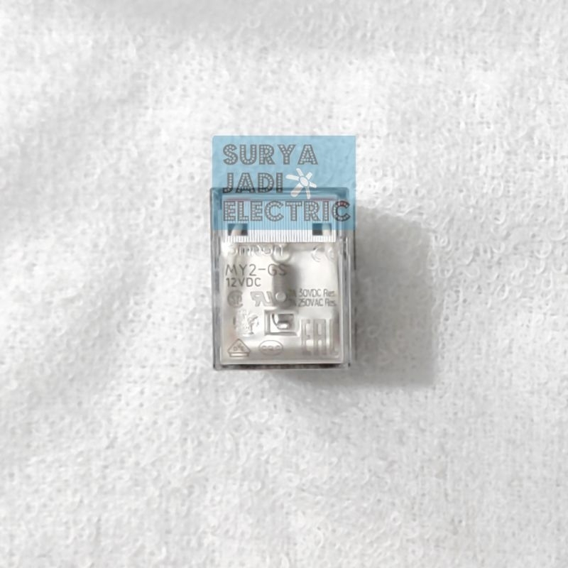 Jual Relay OMRON MY2 DC12 MY2-GS 12V DC / Relay MY2 12VDC 8 Kaki ...