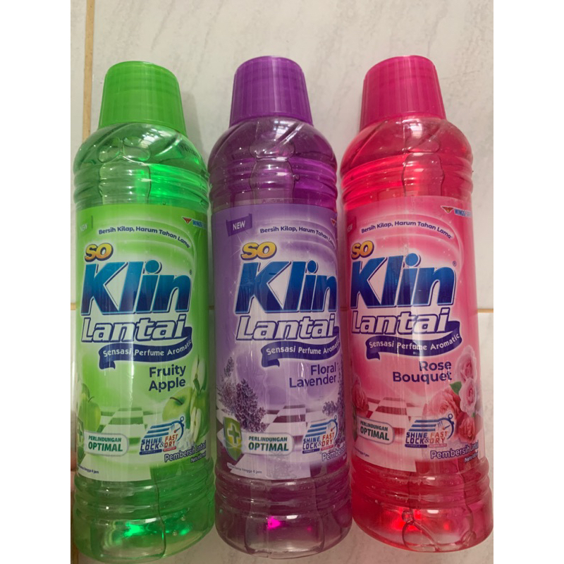 Jual so klin lantai botol @400ml | Shopee Indonesia