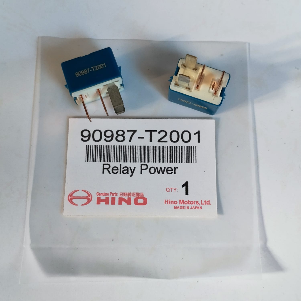 Jual RELAY LAMPU (12V,K4,KOTAK,BIRU) MERK G-BOX HINO DUTRO130 90987 ...