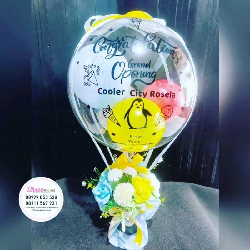 Jual box bunga balon / box bunga balon / hadiah ucapan grand opening ...