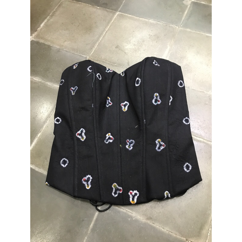 Jual kamisol jumputan asli hitam | kamisol jumputan | kemben jumputan ...