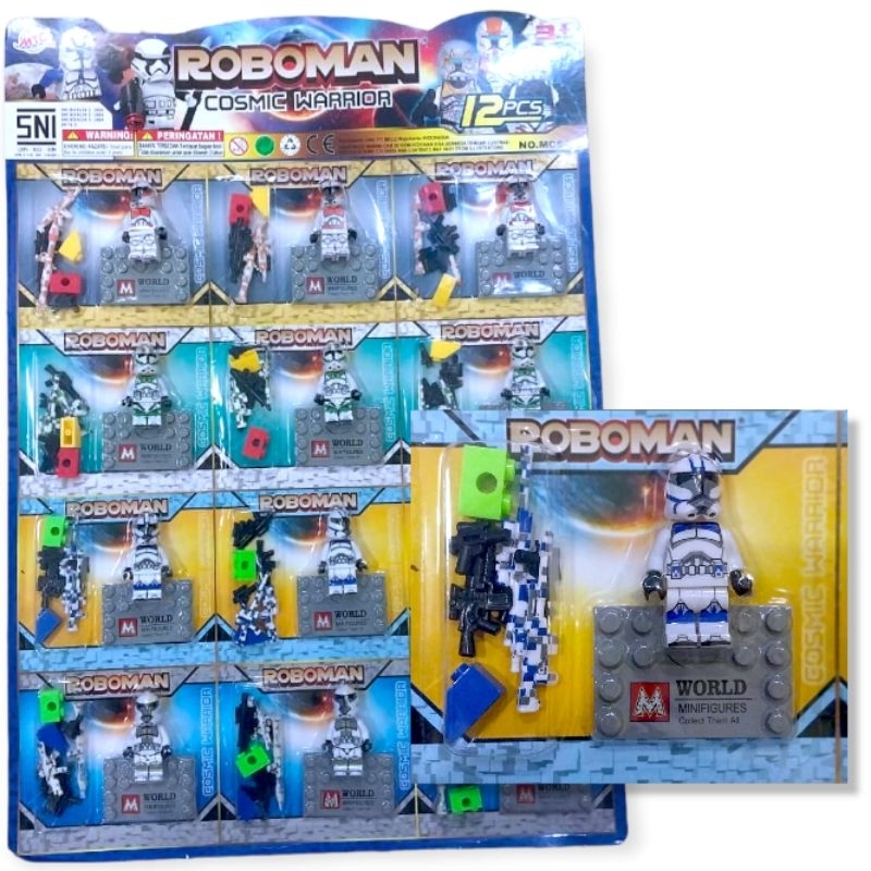 Jual MAINAN ROBOMAN COSMIC WARIOR / ROBOMAN WARIOR / ROBOMAN S-WARS ...