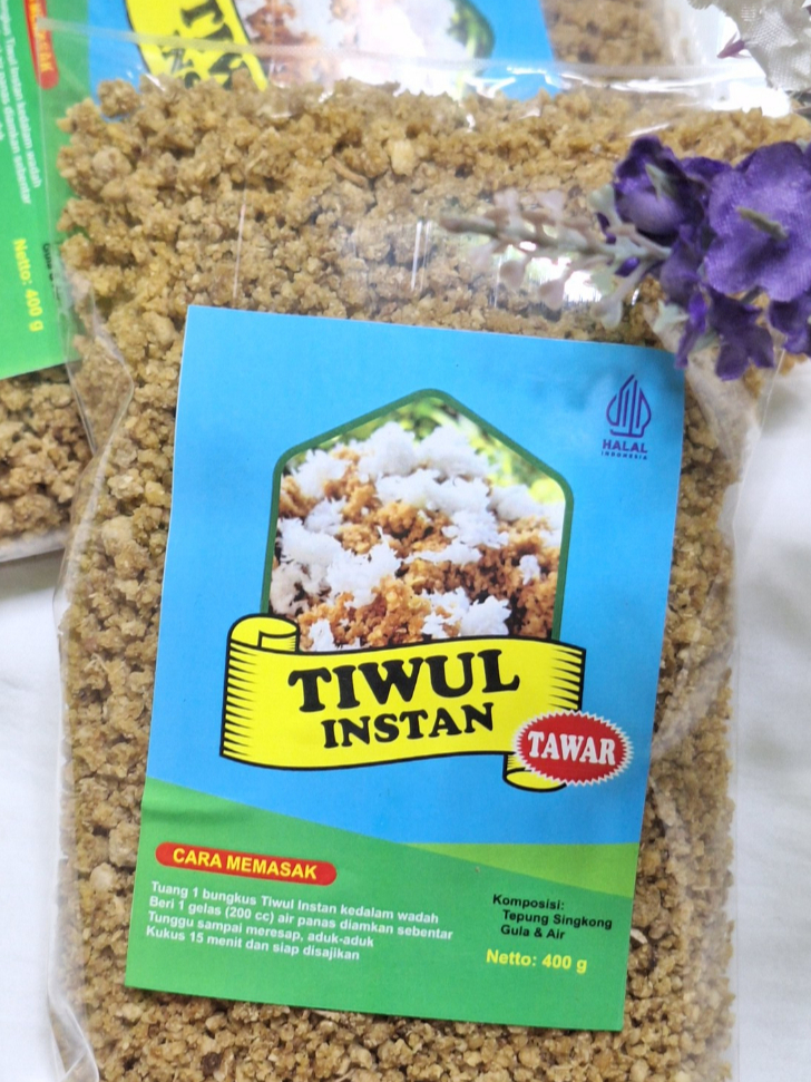 Jual Tiwul Instan Thiwul Instant Heboh Uwenak Asli Cemilan Khas ...