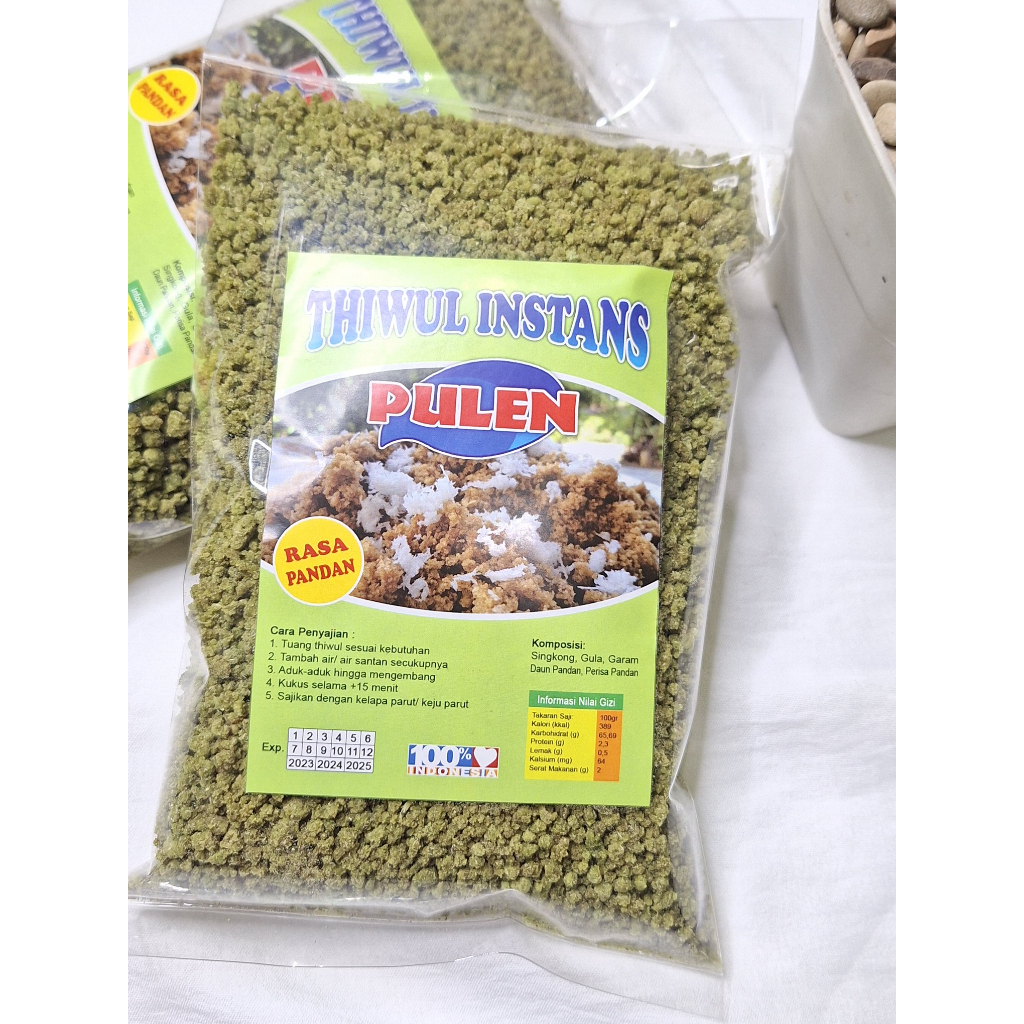 Jual Tiwul Instan Thiwul Instant Heboh Uwenak Asli Cemilan Khas ...