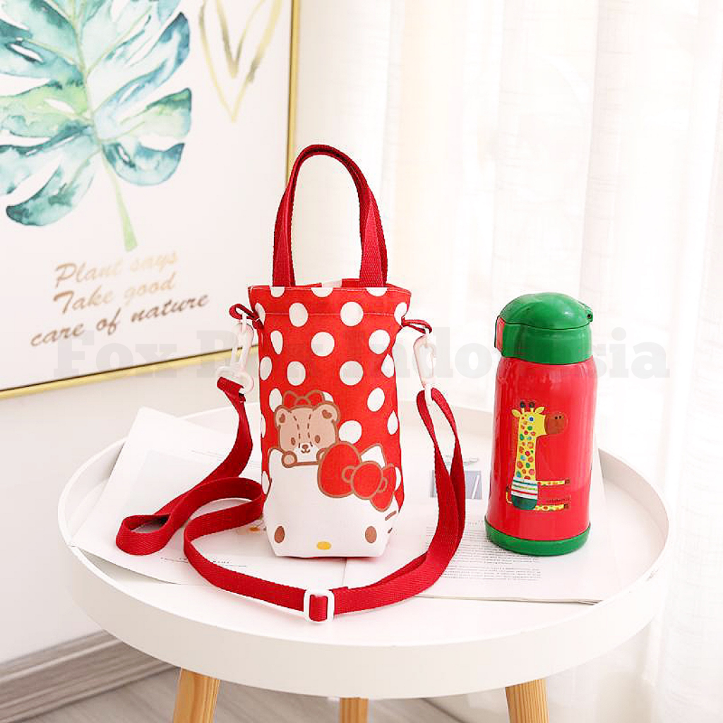 Jual [TERBARU] Tas Botol Minum SANRlO - Hello Kitty Keroppi My Melody ...