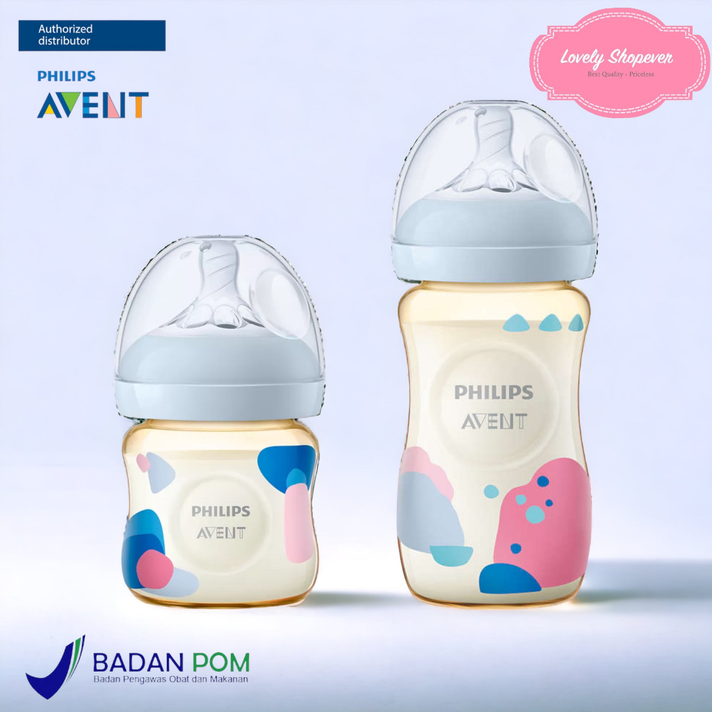 Jual Philips Avent Natural Bottle PPSU Botol Susu Bayi 125 ml / 260 ml Box Satuan SCF581/10 ...