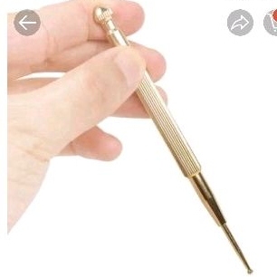 Jual Probe Akupunktur Gold/ Probe Akupunktur telinga | Shopee Indonesia