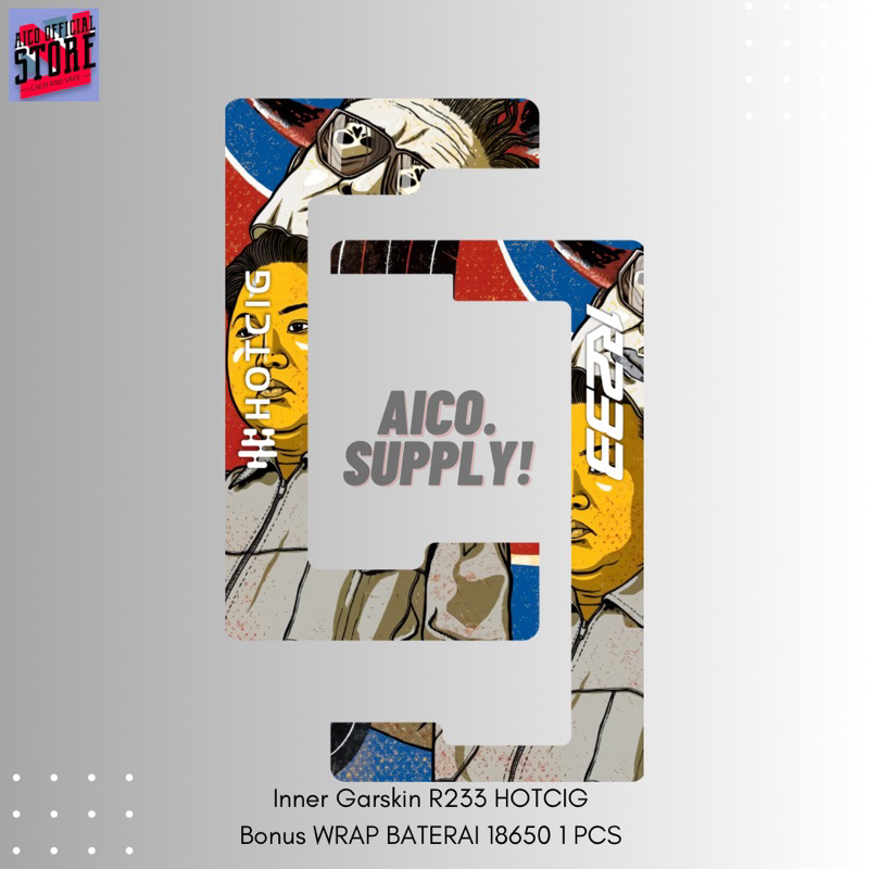 Jual AICO - Premium Inner Garskin R233 V1 Original Desain - Stiker ...