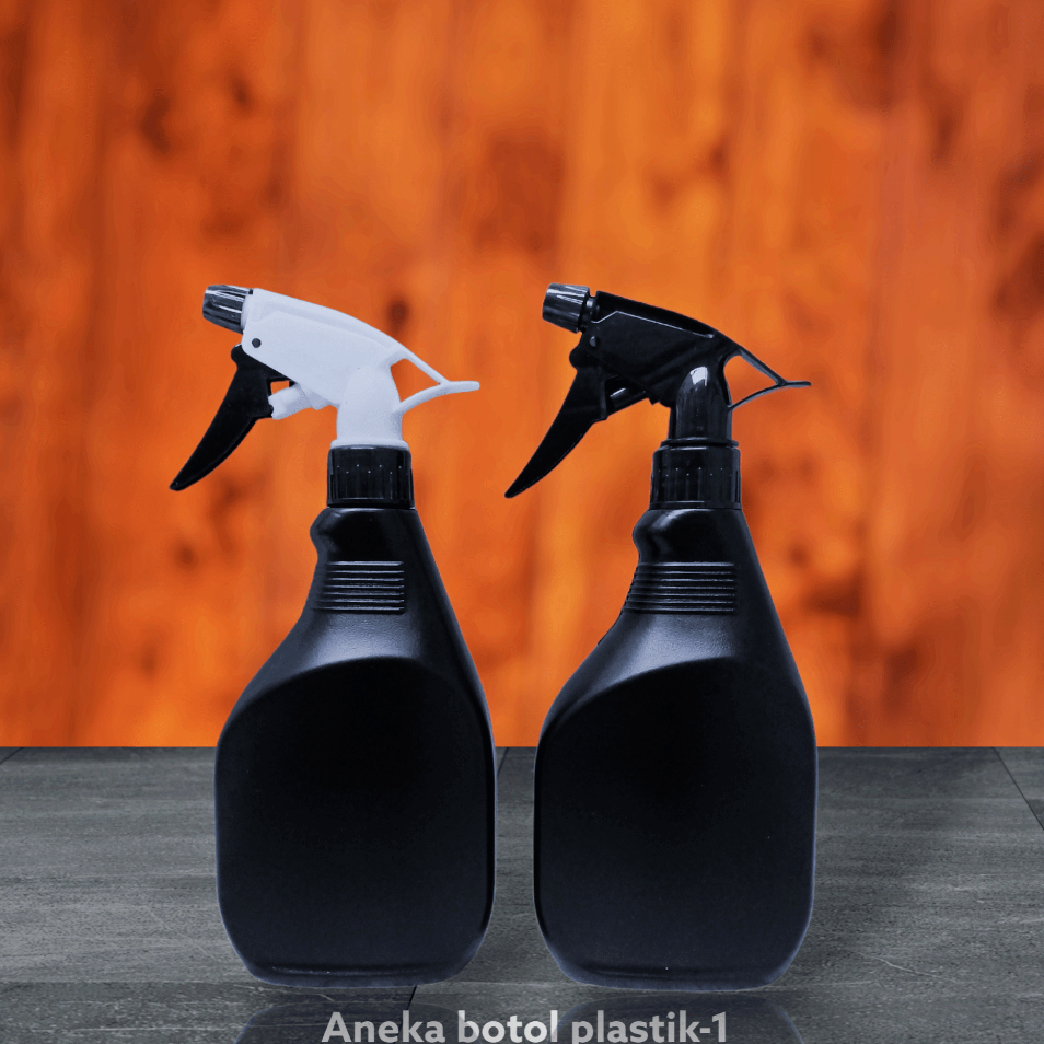 Jual Botol Spray Triger 500ml Hdpe Gepeng Pul Hitm / Botol plastik 500ml / Botol Hdpe 500 ml ...