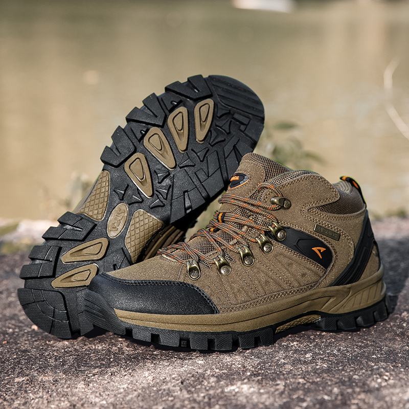 Jual SEPATU GUNUNG WATERPROOF SNTA 505 MID BEIGE TREKKING HIKING ...
