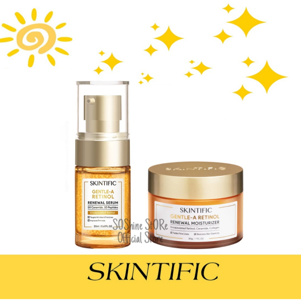 Jual SKINTIFIC Gentle A Retinol Set | Shopee Indonesia