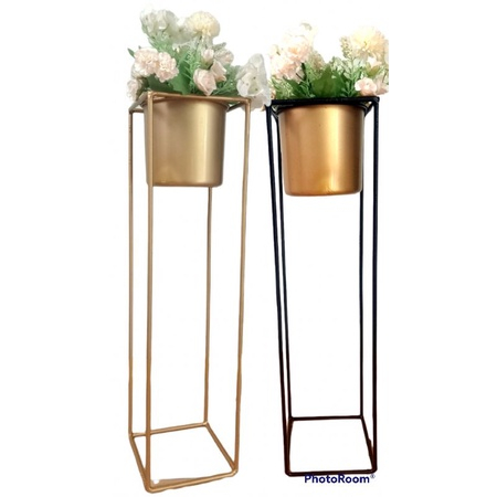 Jual STANDING POT BESI TINGGI 1 METER A60/RAK BUNGA BESI/STANDING POT ...