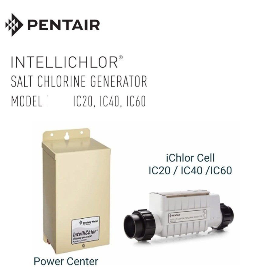 Jual PENTAIR INTELLICHLOR SALT CHLORINATOR IC20 - POWER Ctr | Shopee ...