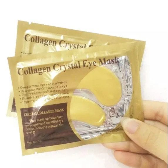 Jual Masker mata collagen crystal gold eye mask | Shopee Indonesia