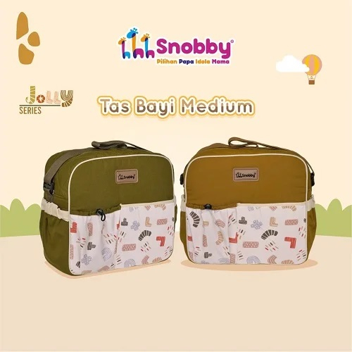 Jual Snobby Tas Bayi Medium Saku Print Jolly Series | Shopee Indonesia
