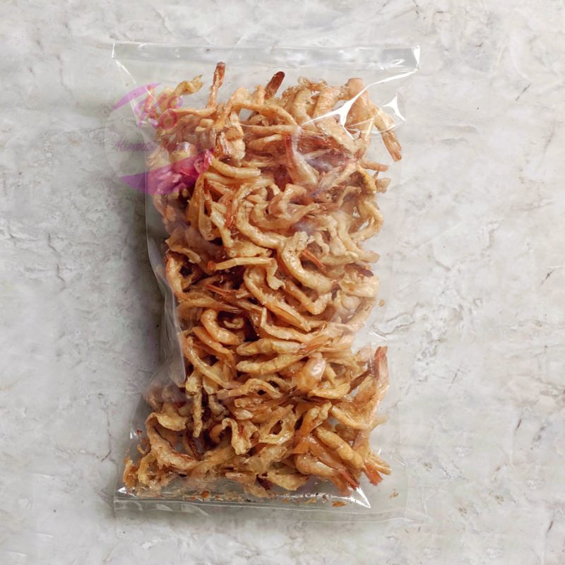 Jual Grinting Udang Goreng Renyah Gurih 100 gr Cemilan Bebas Gluten ...