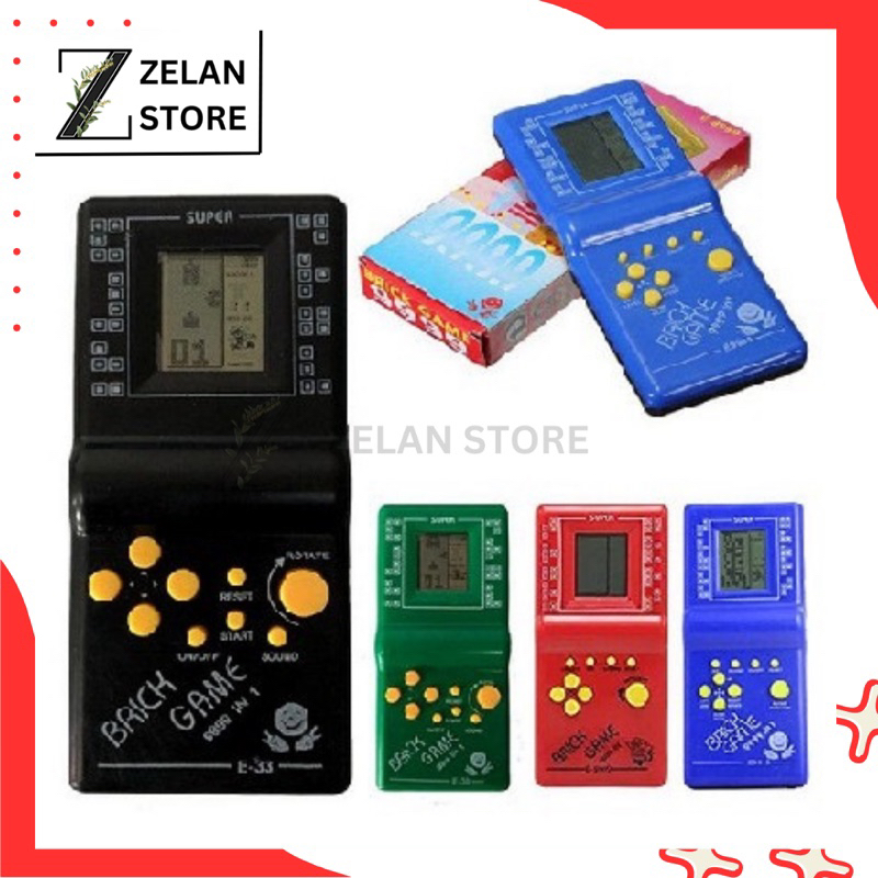 Jual Mainan Anak Brick Game 9999 IN 1 Murah Meriah Tetris Gemboy Gembot ...