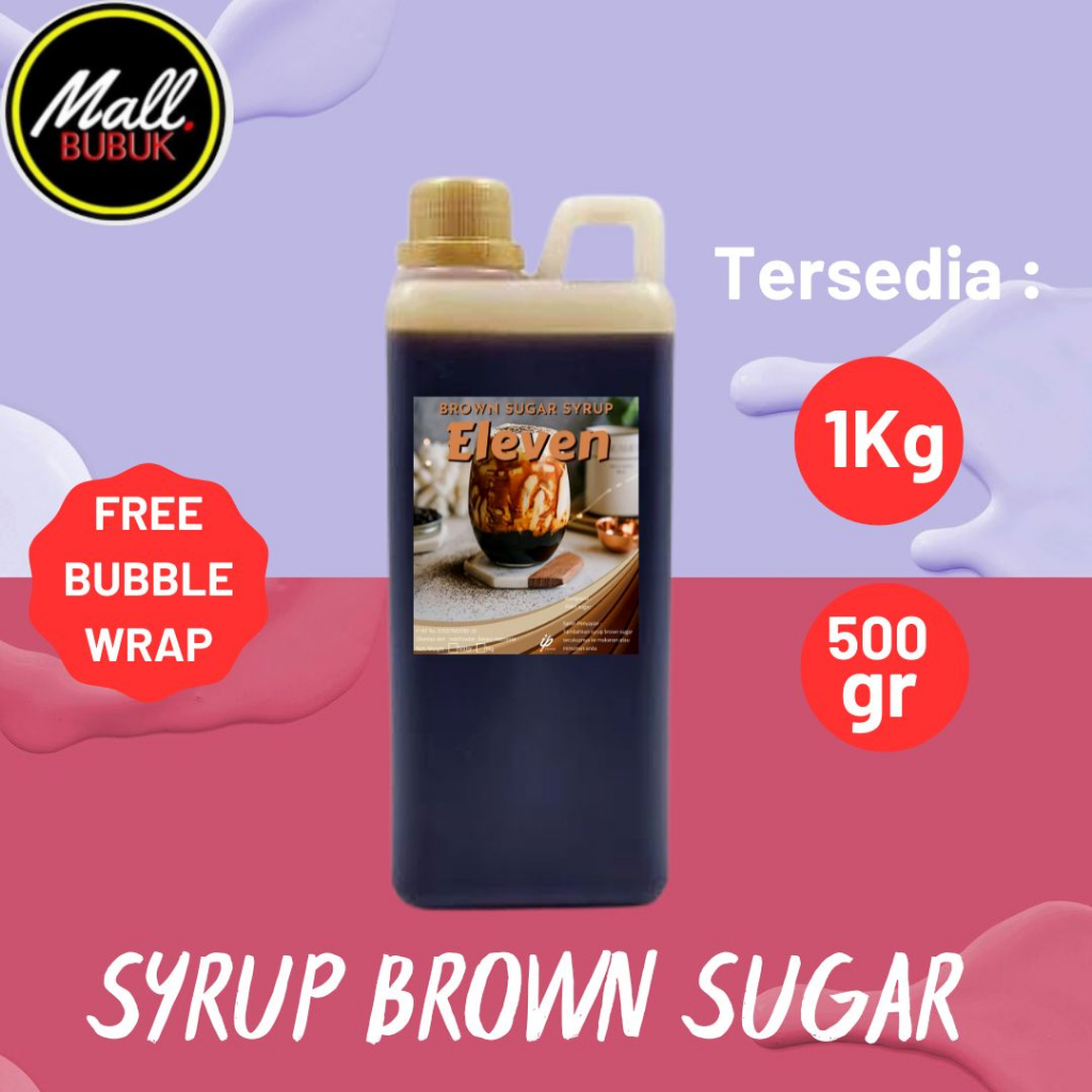 Jual SYRUP BROWN SUGAR 1Kg - BROWN SUGAR CAIR 1kg - SYRUP Gula Aren 1Kg ...