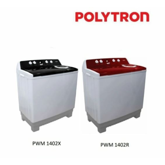 Jual MESIN CUCI POLYTRON PWM 1402 2 TABUNG 14 KG 430 WATT | Shopee ...