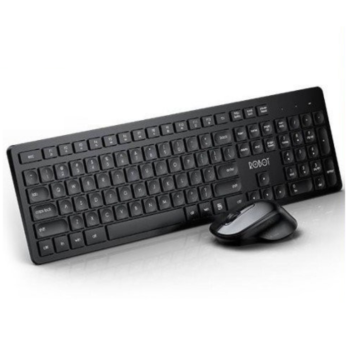 Jual Mouse dan Keyboard Robot KM3100 Wireless | Shopee Indonesia