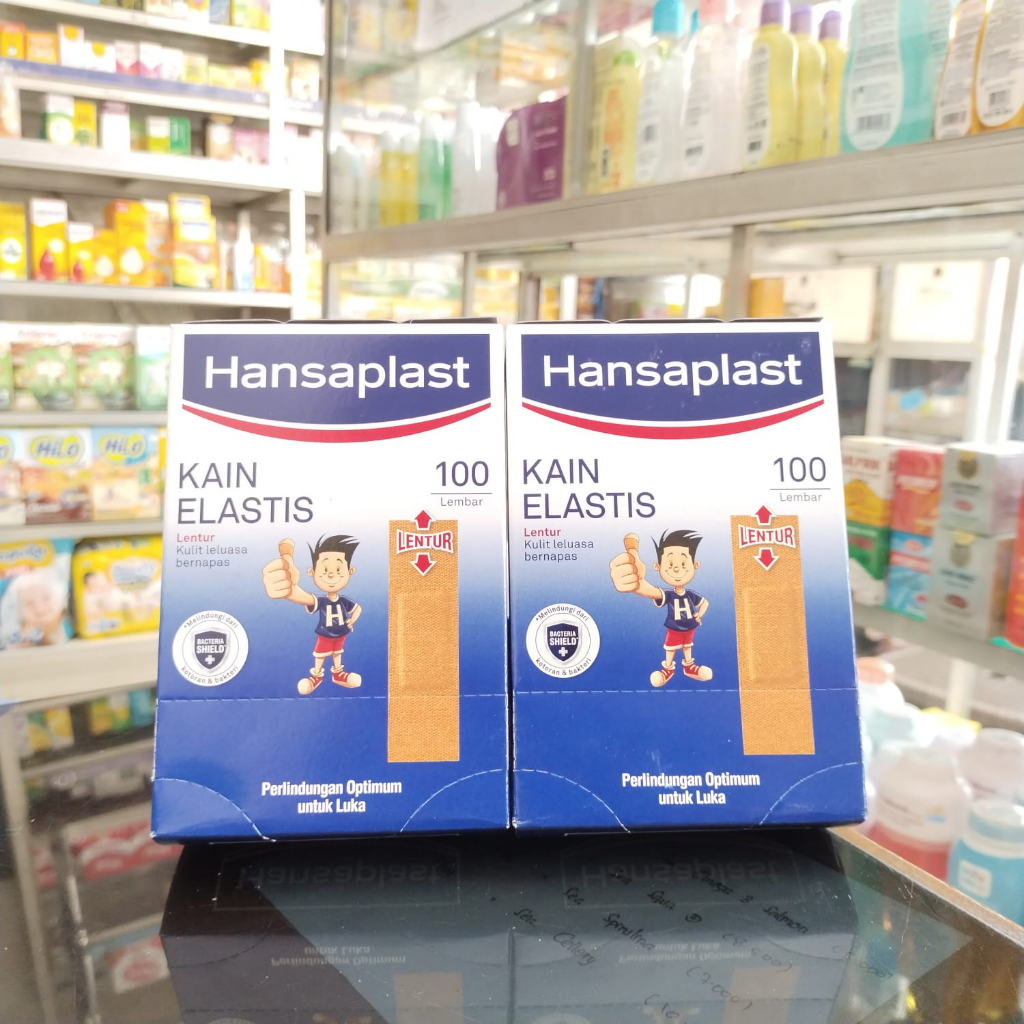 Jual PLESTER KAIN ELASTIS HANSAPLAST STD 100 LEMBAR | Shopee Indonesia