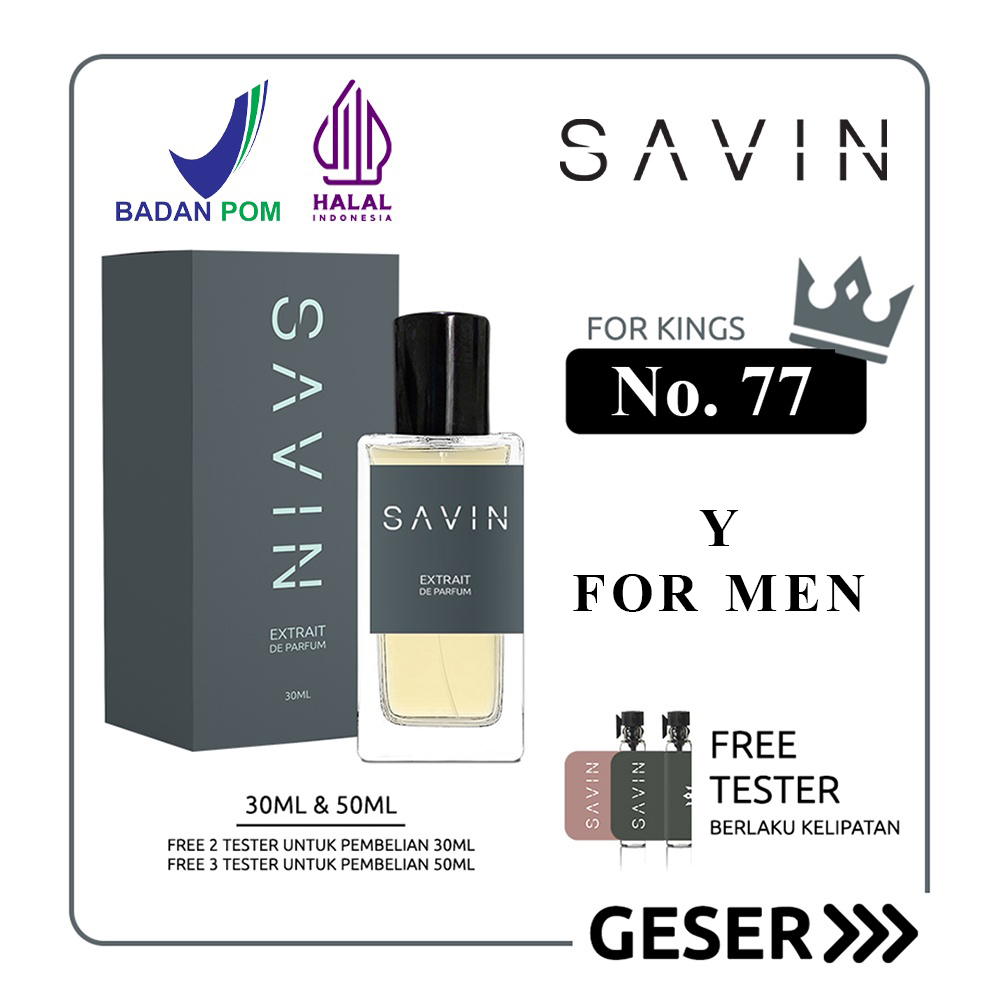 Jual SAVIN PARFUM No. 77 Y for Men | Shopee Indonesia