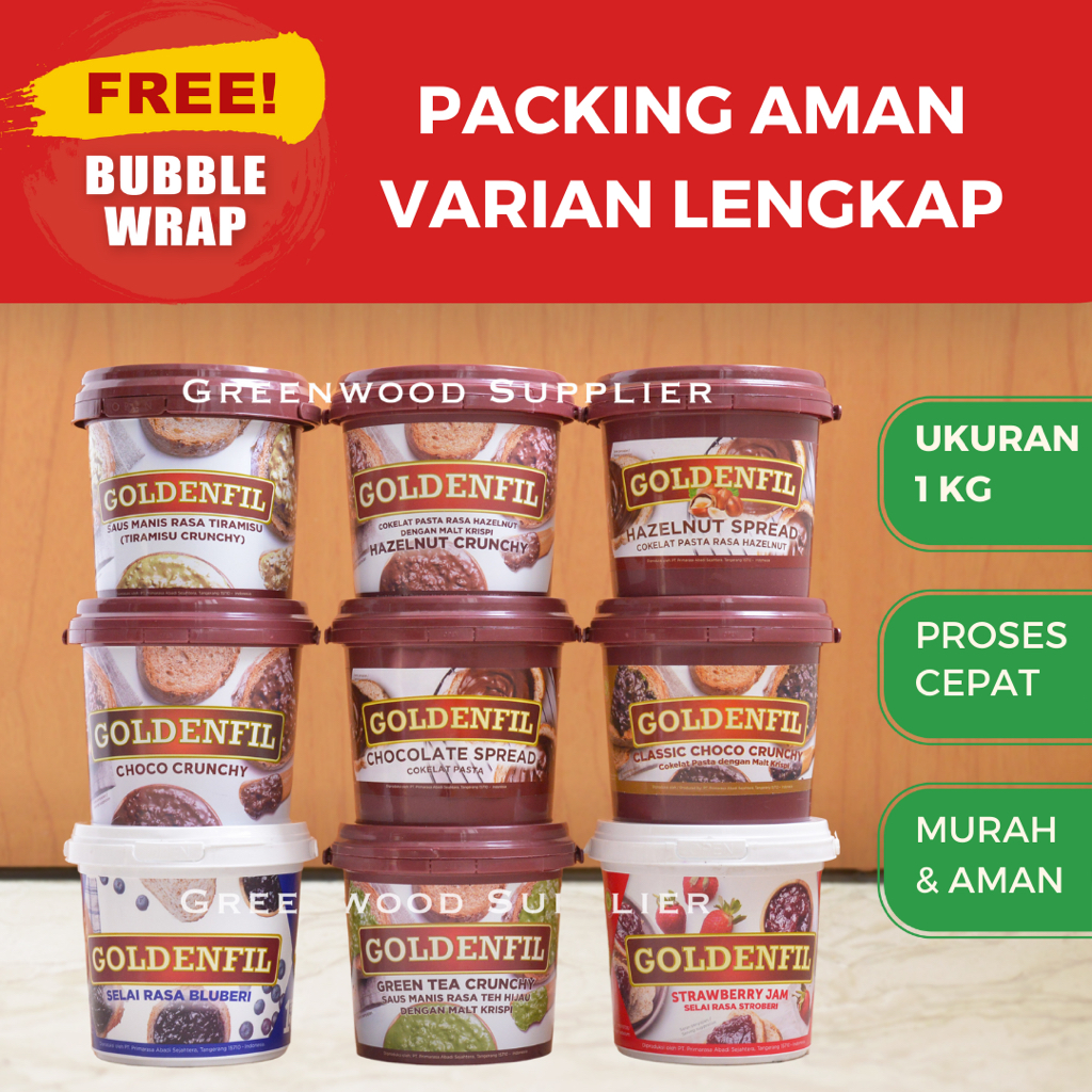 Jual Goldenfil Spread / Selai Goldenfil - All Variant | Shopee Indonesia